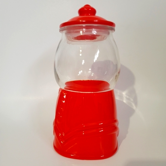 Target | Holiday | Red Glass Gumball Machine Nwot Target Bullseye ...
